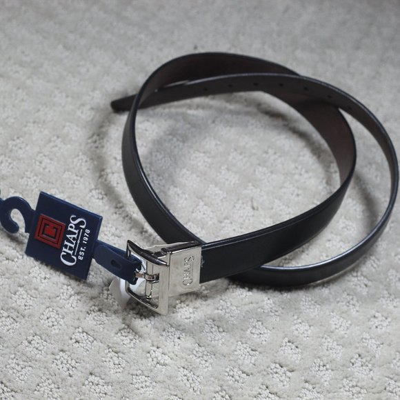 Chaps | Accessories | Nwt Chaps Brownblack Reversible Belt Size Xl 36 ...